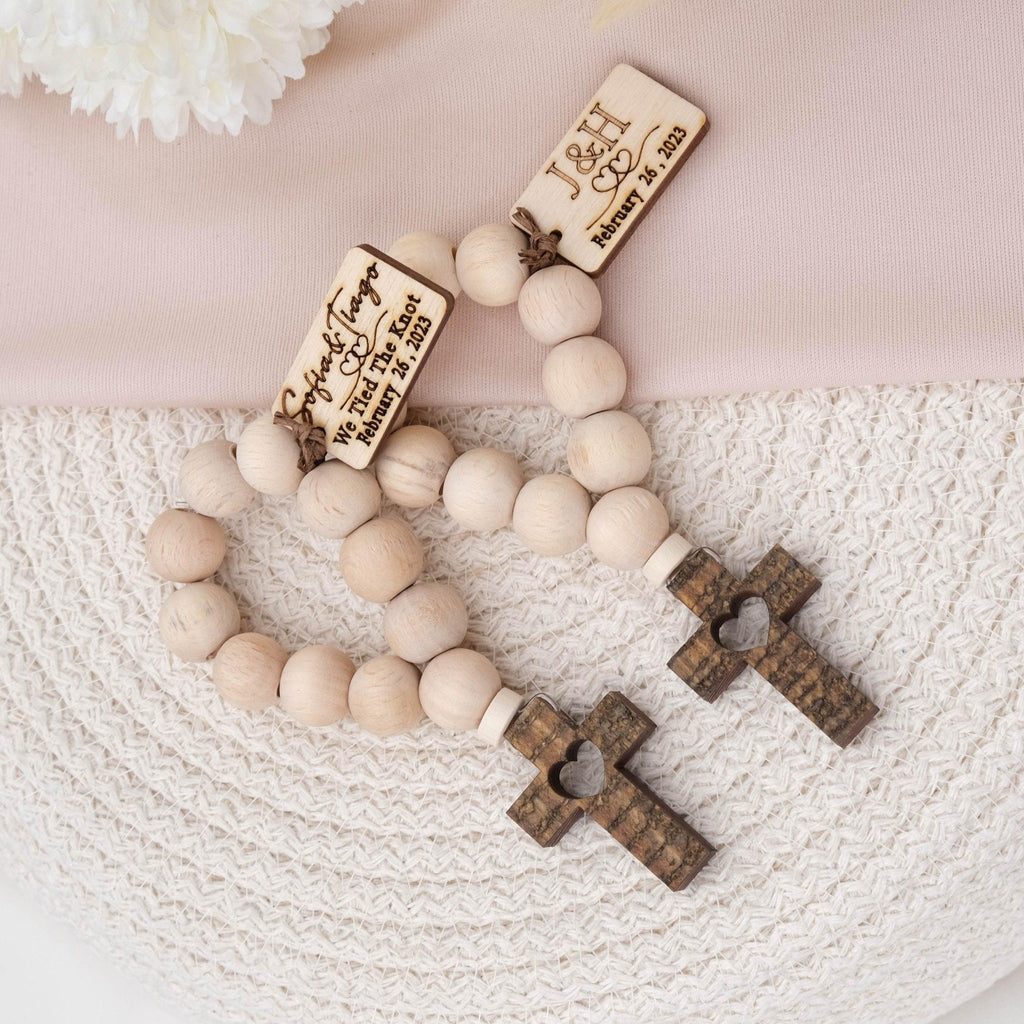 Elegant Rosary Favors For Wedding Guests – Craft Rosaries