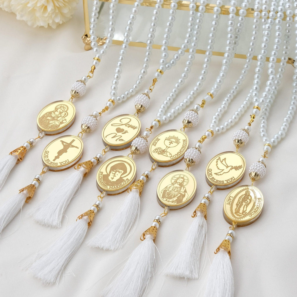 Personalized Rosary Favors for Baptisms and Christenings – Craft Rosaries